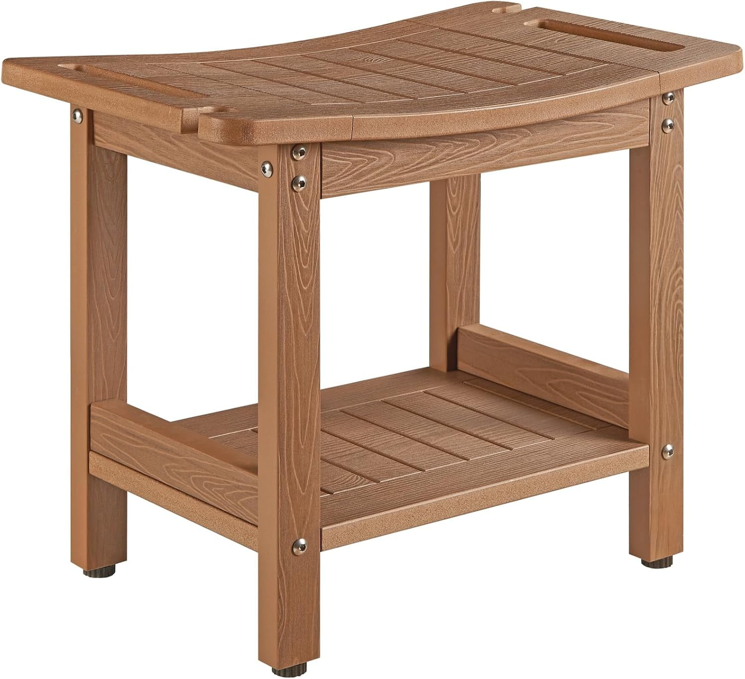 Waterproof Shower Stool for Inside Shower,Heavy Duty Bench for Shower ...