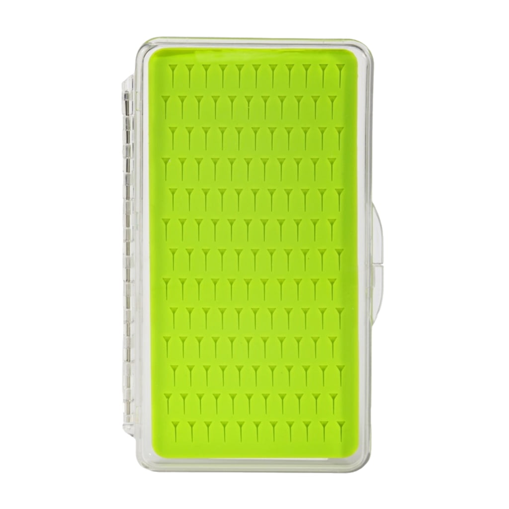 Waterproof Single Side Plastic Fly Box Silicone Pad Insert Fly Storage ...