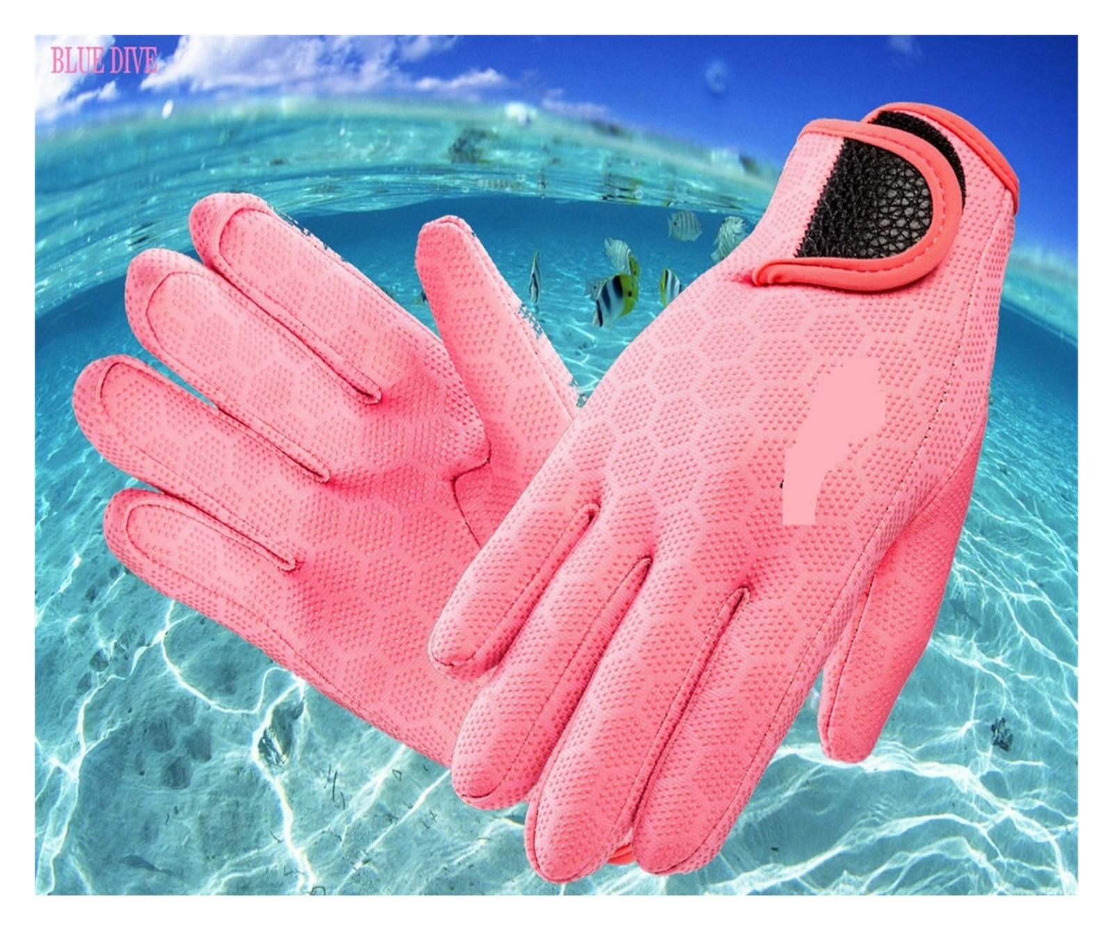 Waterproof Skid-proof Diving Gloves Swimming Keep Warm for Winter ...