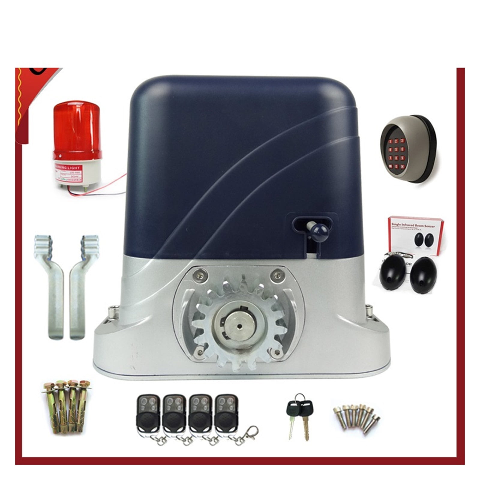 Waterproof Sliding Gate Operators With Limit Switch Max Weight 800KG ...