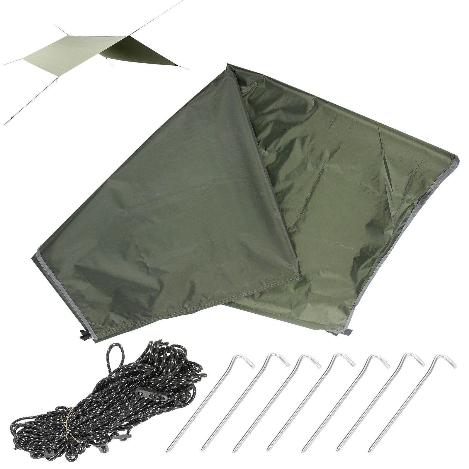 Waterproof Small Pop up Tent Picnic Camping Tarpaulin Shade Travel ...