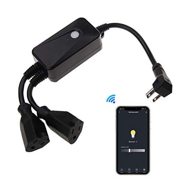 Waterproof Smart Dimmer - 400W Max, 120V Input Lamp Fixture - Walmart ...