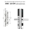 Waterproof Smart Door Lock Fingerprint APP Password RFID Card Keyless ...