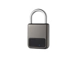Waterproof Smart Fingerprint Padlock USB Rechargeable Anti Theft Lock ...