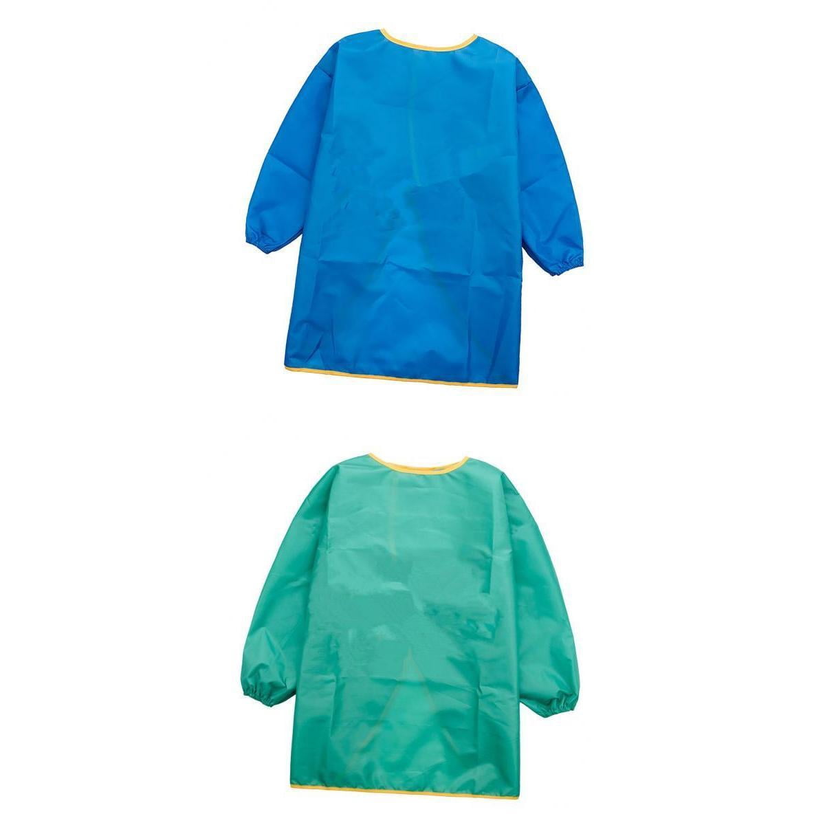 Waterproof Smock Kids Painting Craft Paint Apron - Walmart.com