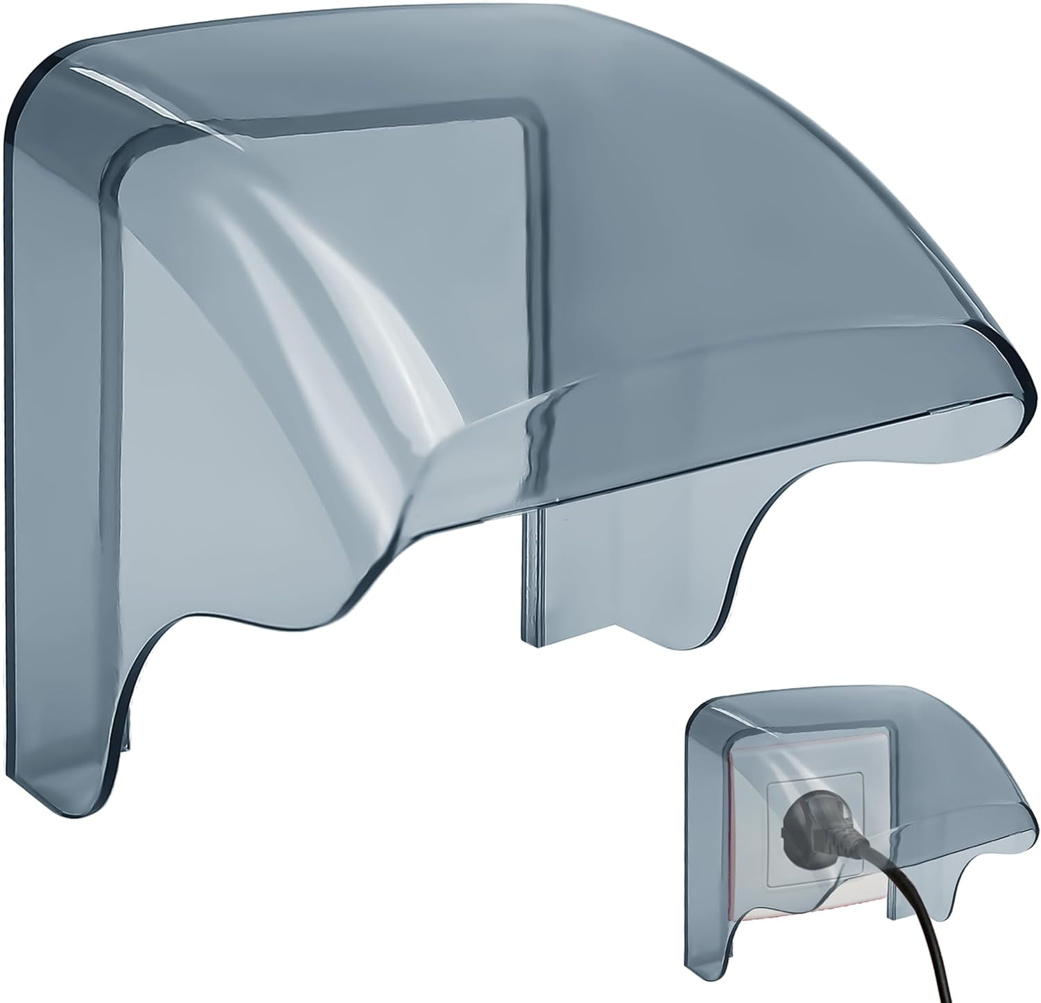 Waterproof Socket Cover 4''x3.8'' - Outdoor Switch Box for Outlet ...