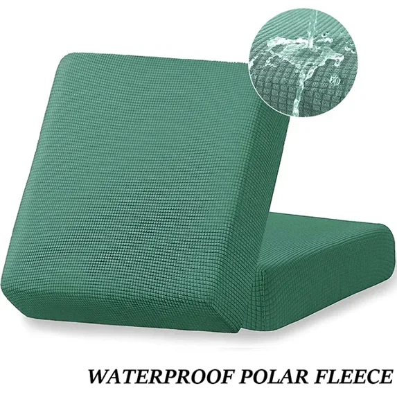 Waterproof Sofa Seat Cushion Cover Jacquard Polar Fleece Sofa Covers ...