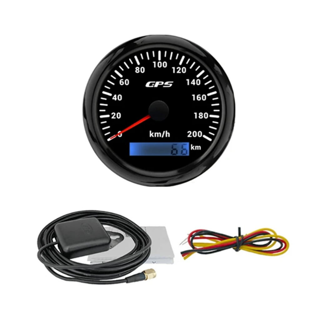 Waterproof Speedometer Gauge 200km/h Odometer Easy Installation For ...