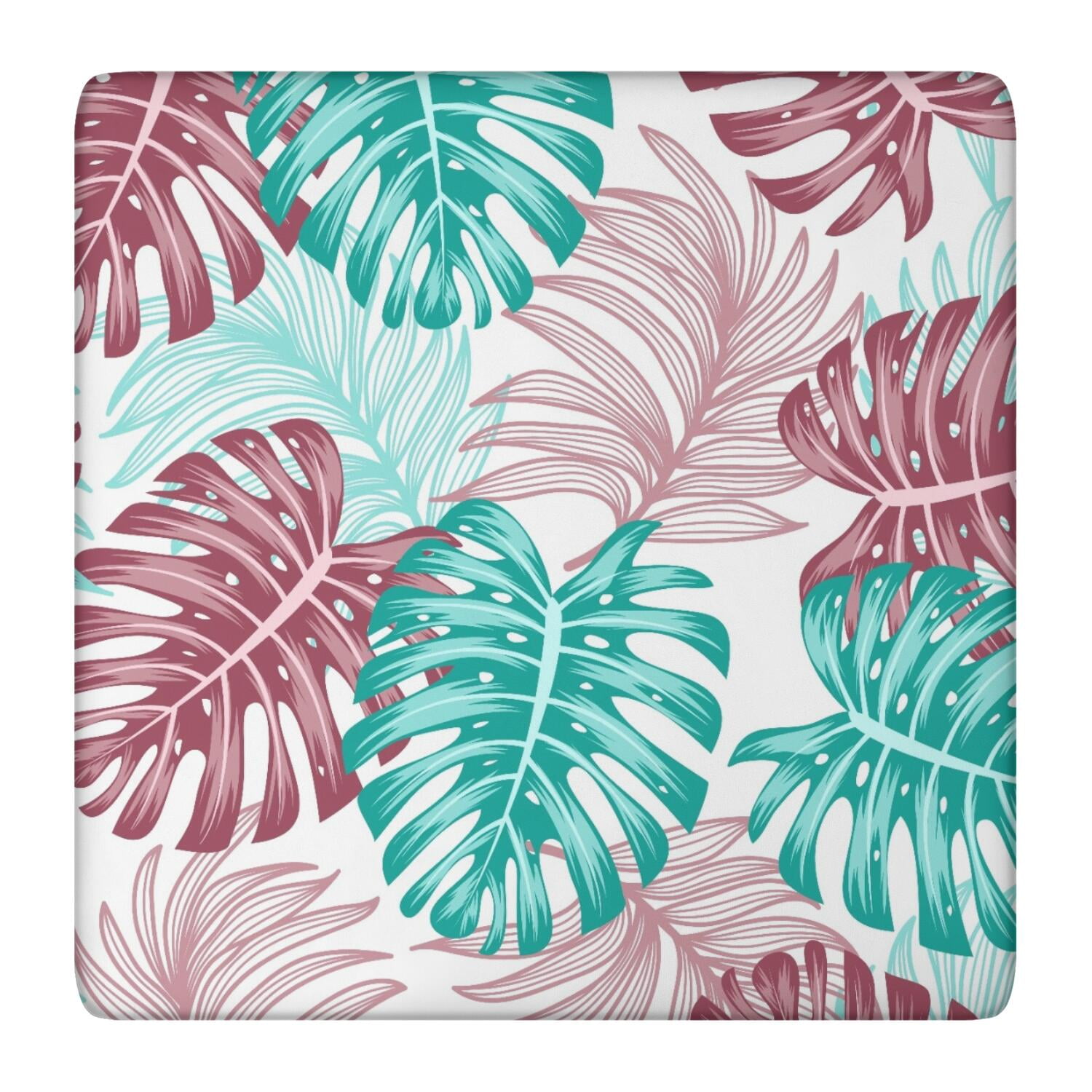 Waterproof Square Tablecloth Fitted with Elastic Edge, Features Retro ...