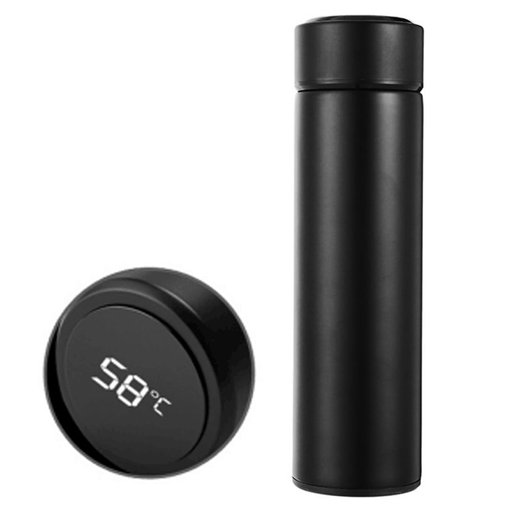 Waterproof Stainless Steel Digital LED Heat Insulation Water Bottle ...