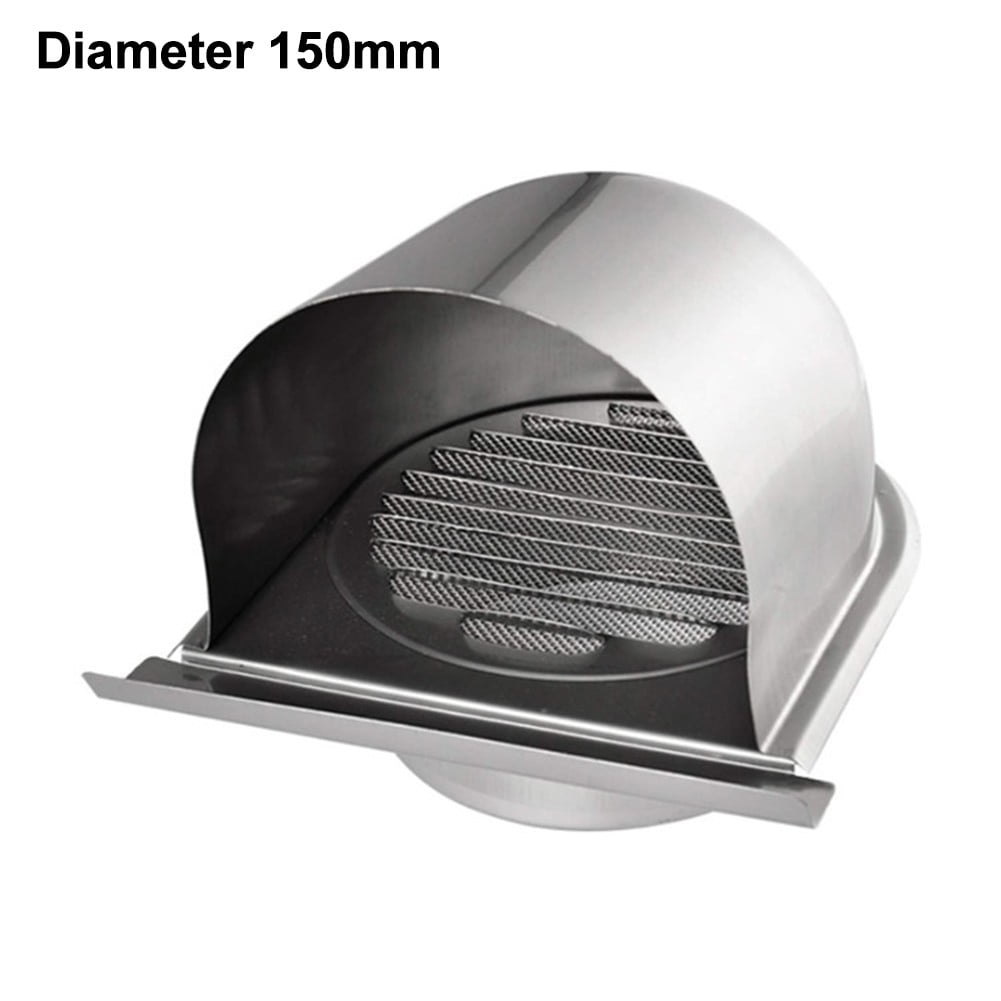 Waterproof Stainless Steel Exhaust Vent Hood for Wall Air Outlet Cover ...