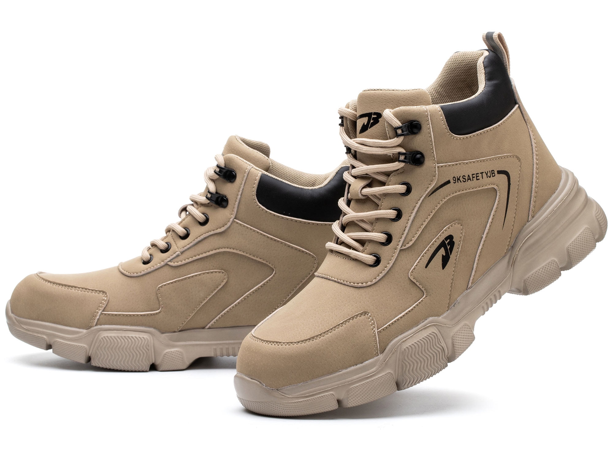 Waterproof Steel Toe Work Boots for Men Women Lightweight Safety Shoes ...