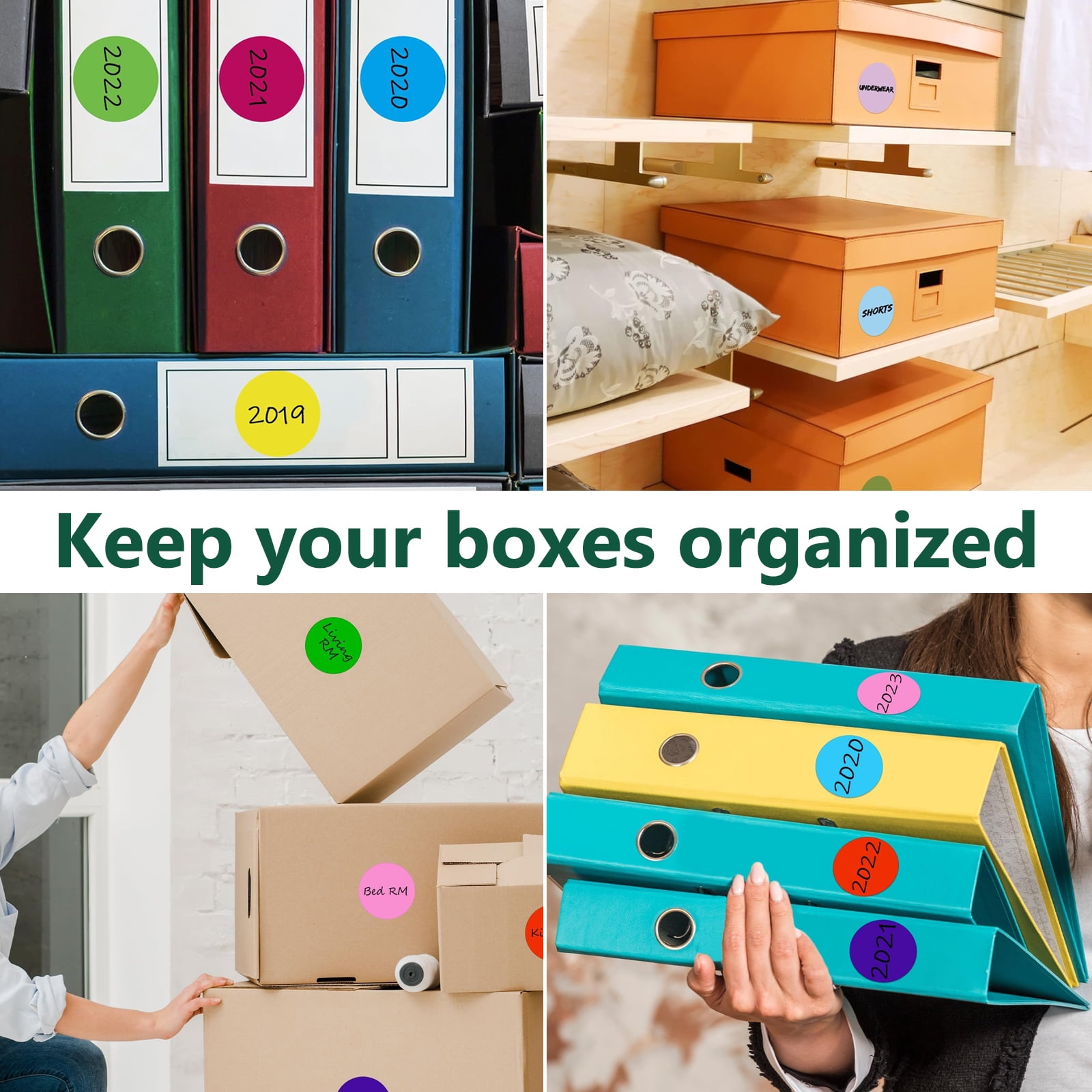 Priority Pioneers, Color Coding Labels for Identification & Home Moving ...