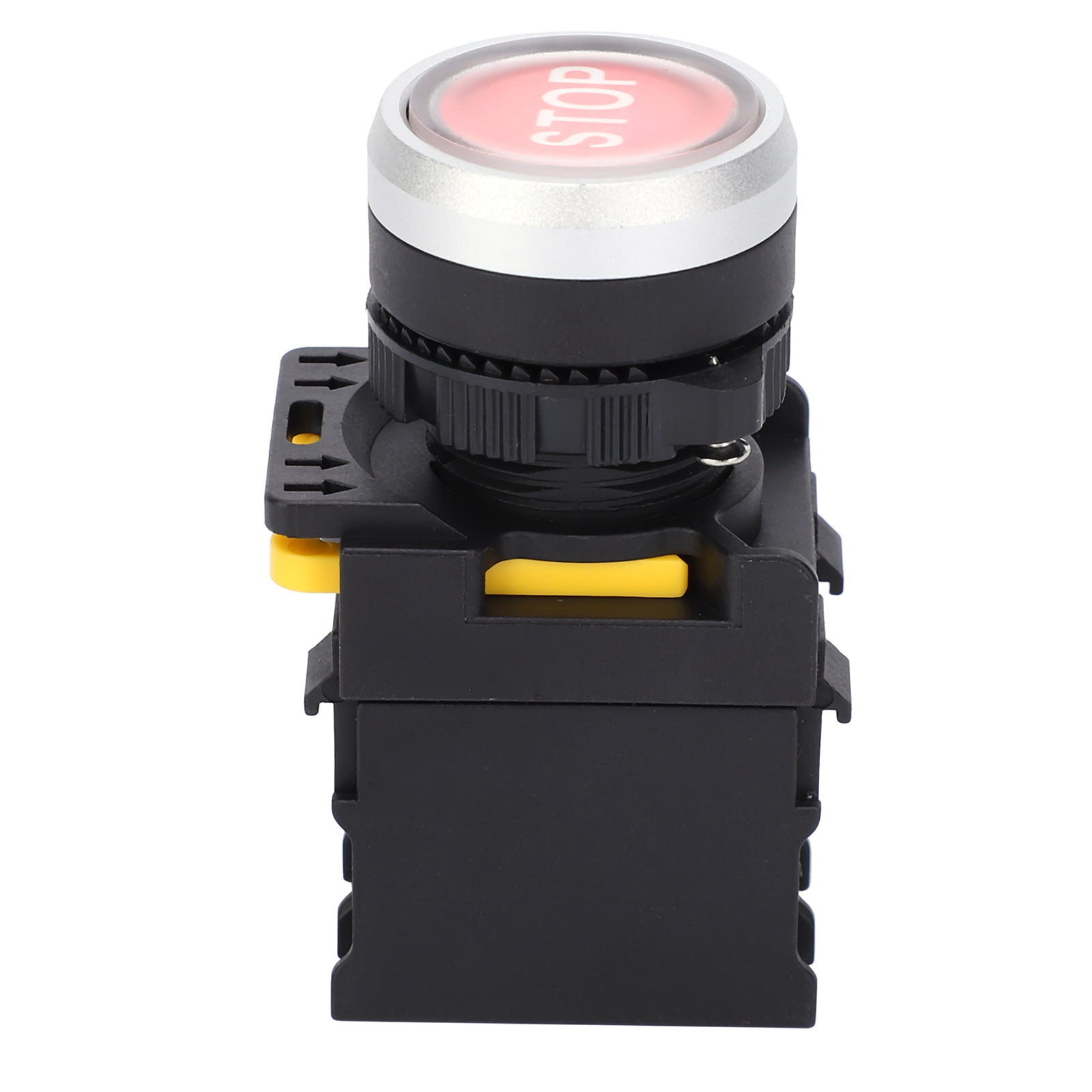 Waterproof Stop Button Emergency Push Switch, 10A AC220V Self-Resetting ...