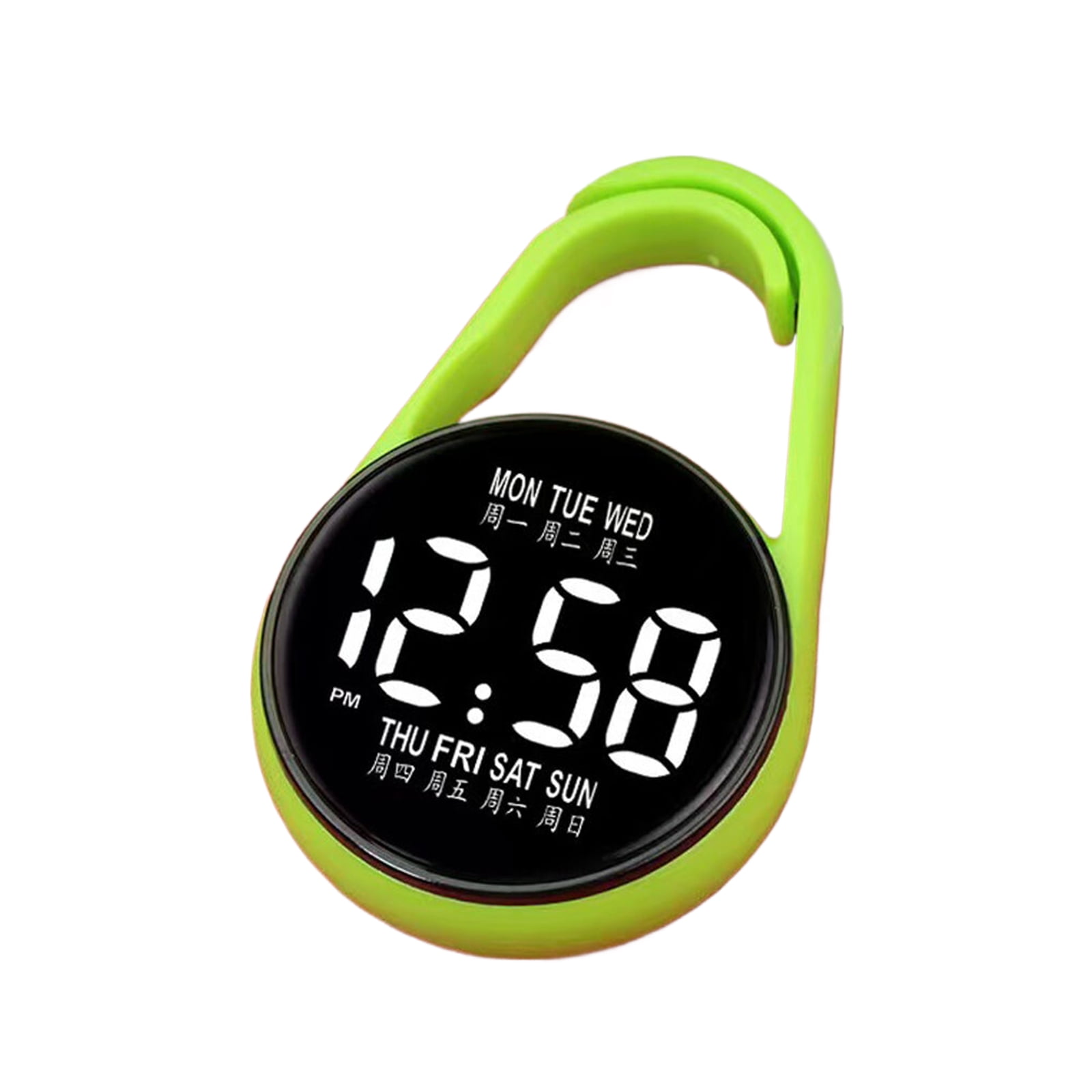 Waterproof Study Companion Clock LED Electronic Watch Featurings Touch ...