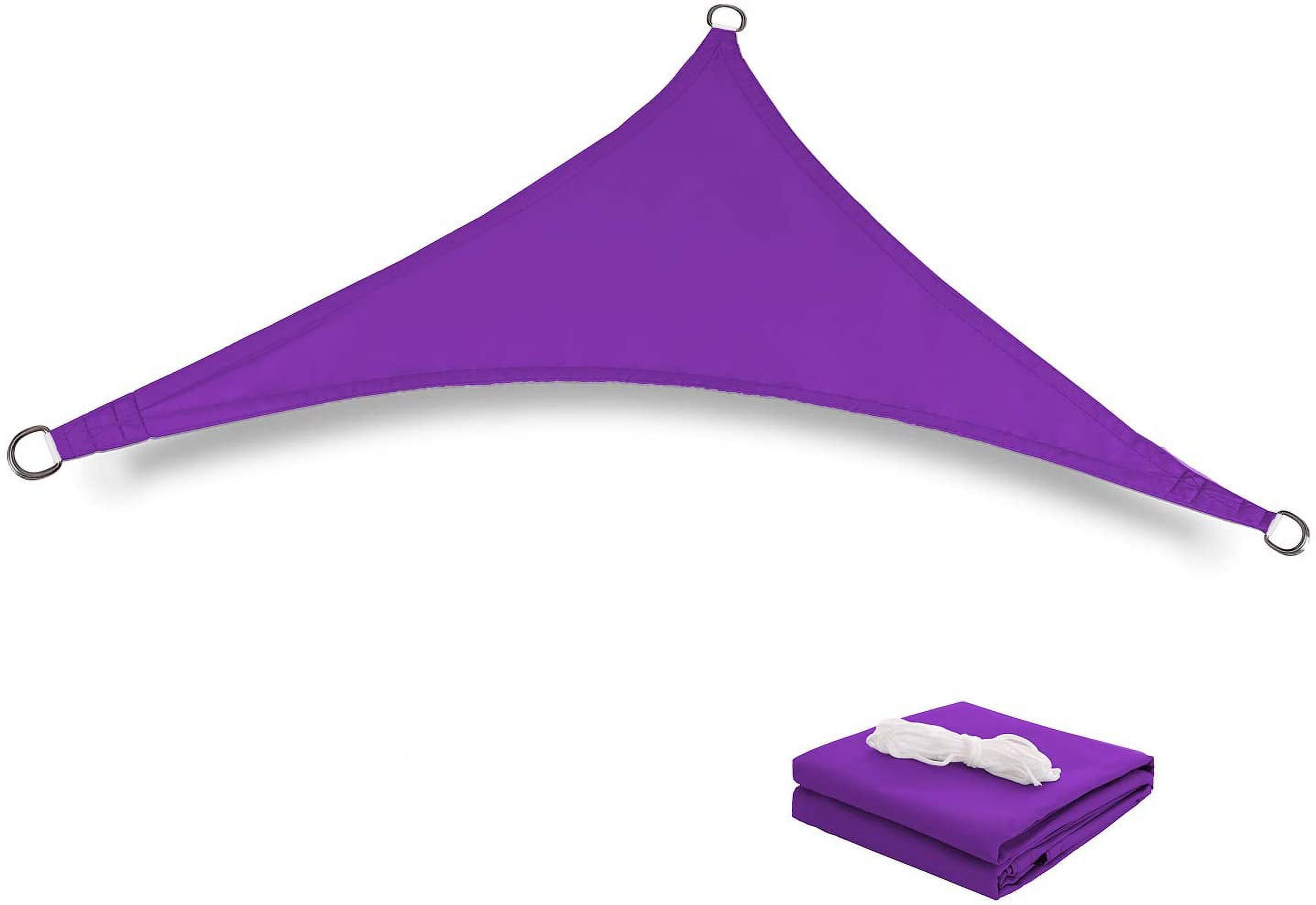 Waterproof Sun Shade Sail UV Blocker Sunshade Patio Equilateral ...