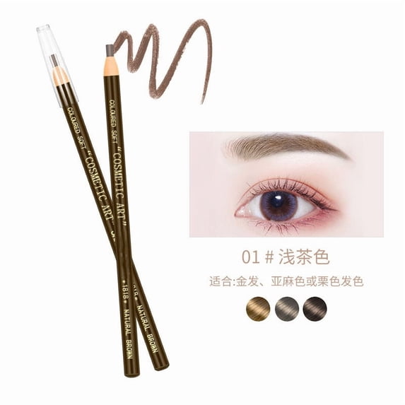Waterproof Sweatproof Eyebrow Pencil For Natural Defined Brows, Long ...