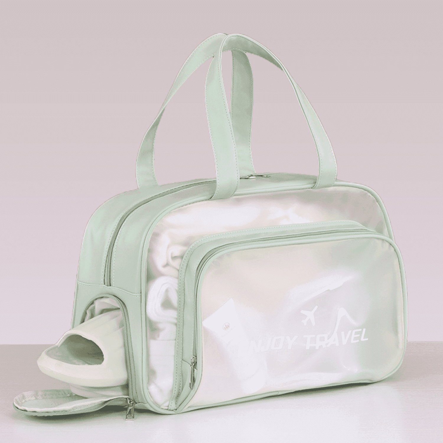 Waterproof Swim Bag with Wet Dry Shoe Compartment Cosmetic Bag for ...
