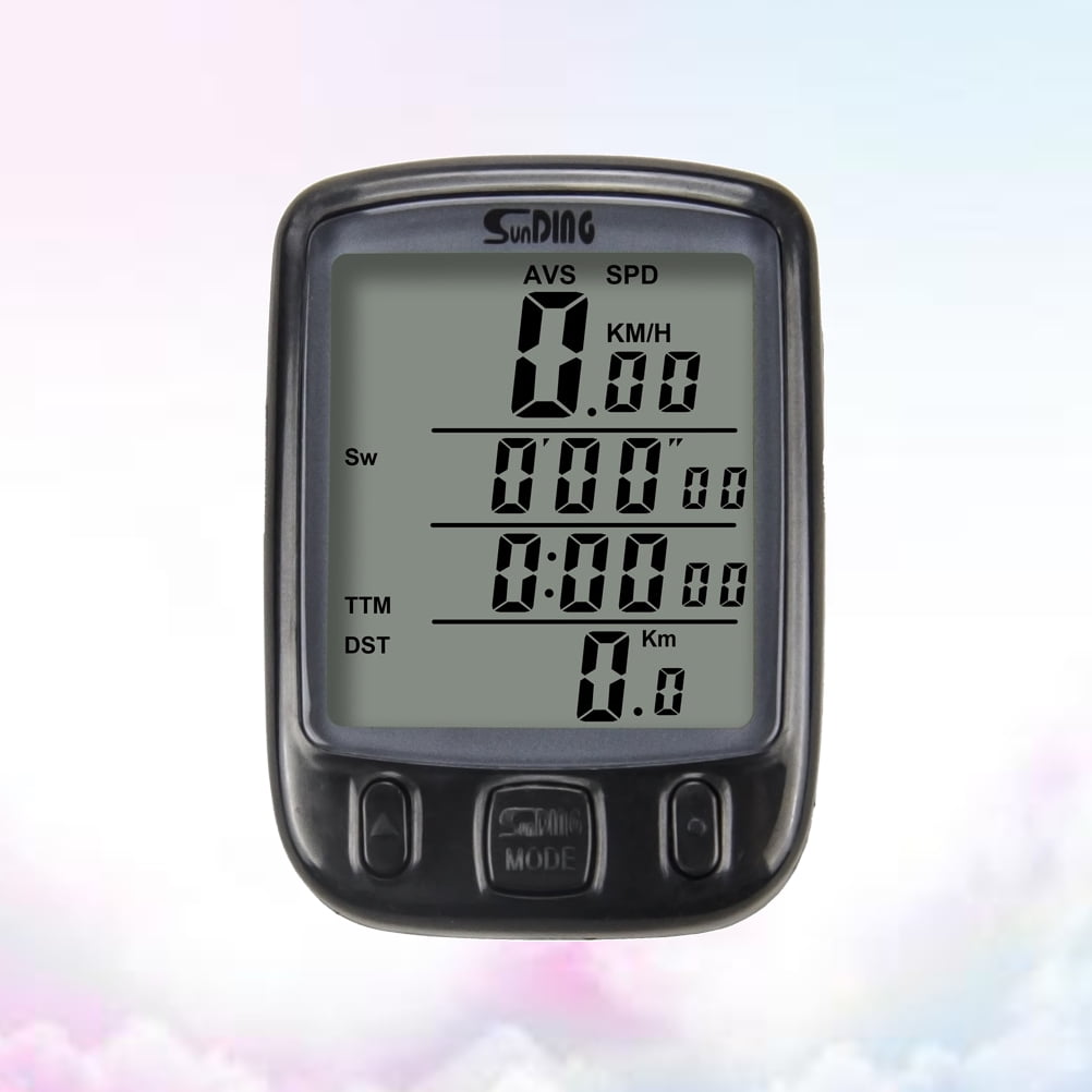 Waterproof Tachometer Multi-Function Back Light Bike Speedometer ...