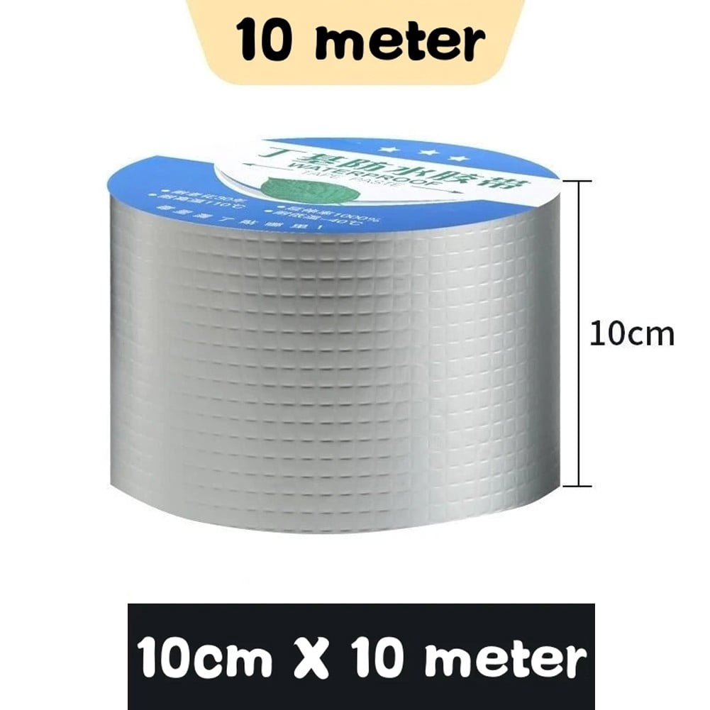 Waterproof Tape High Temperature Resistance Aluminum Foil Thicken Butyl ...