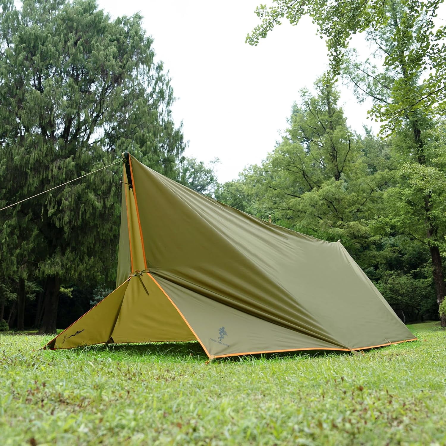 Waterproof Tarp 10x10.5ft Outdoor Shelter for Camping, Hiking, Travel ...