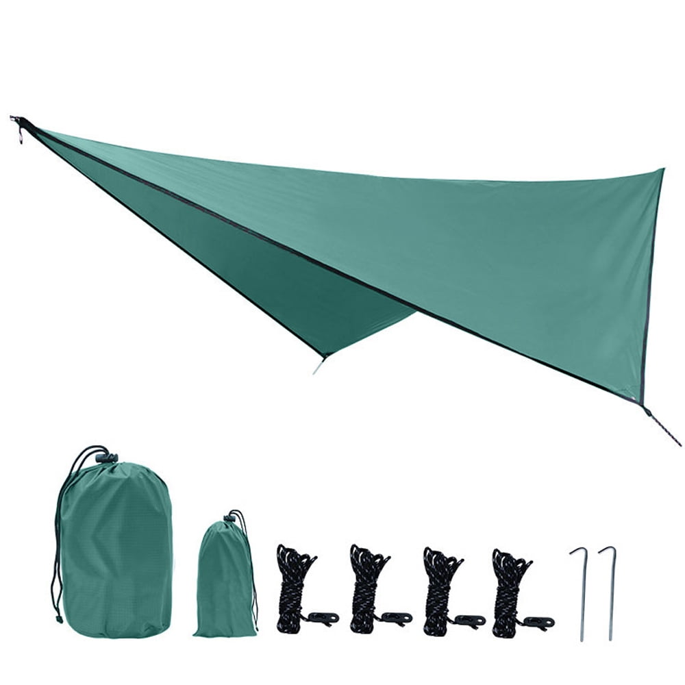 Waterproof Tent Tarp, UV Protection and PU Waterproof, Lightweight for ...