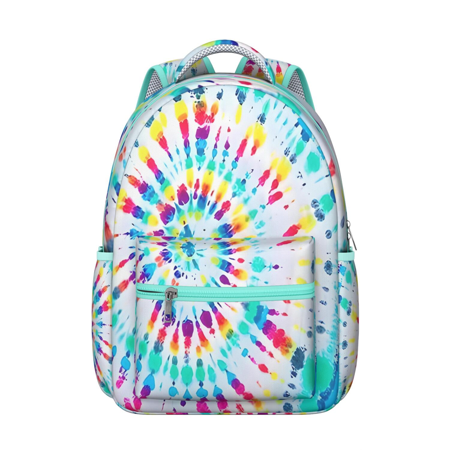 Waterproof Tie Dye Backpack for Teens - Ergonomic School Backpack with ...