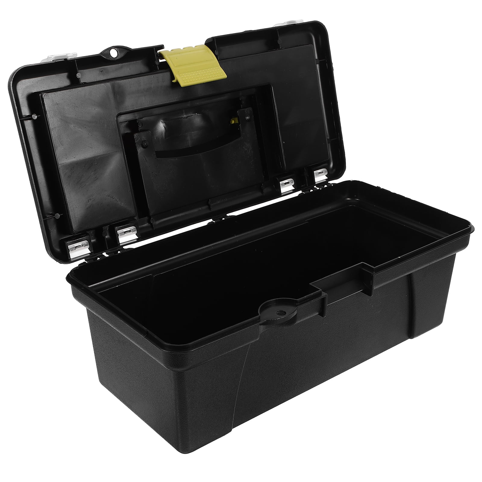 Waterproof Toolbox Portable Useful Basket Pantry Work Black - Walmart.com