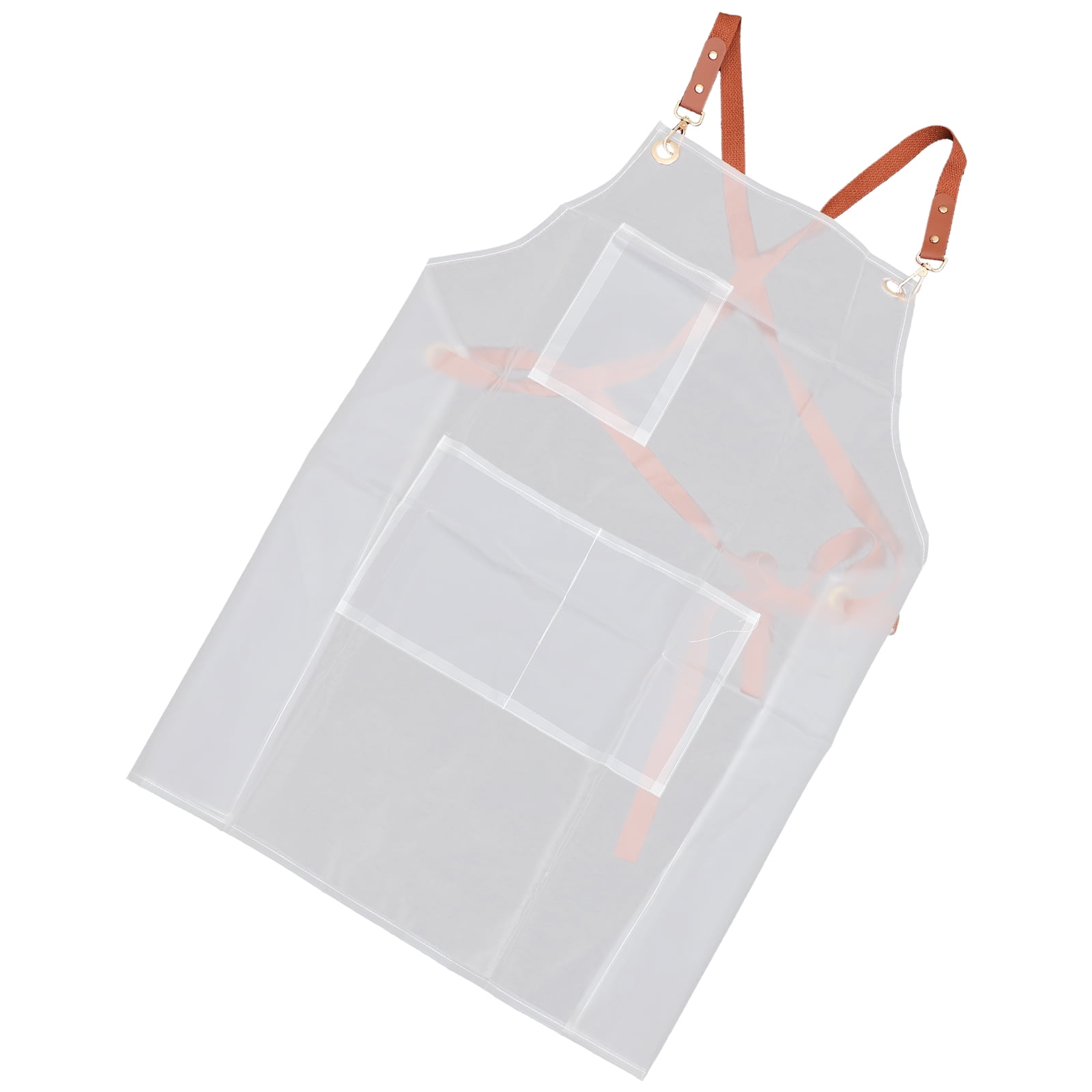 Waterproof Transparent Apron Bibs Hair Aprons for Stylist Apron for Man ...