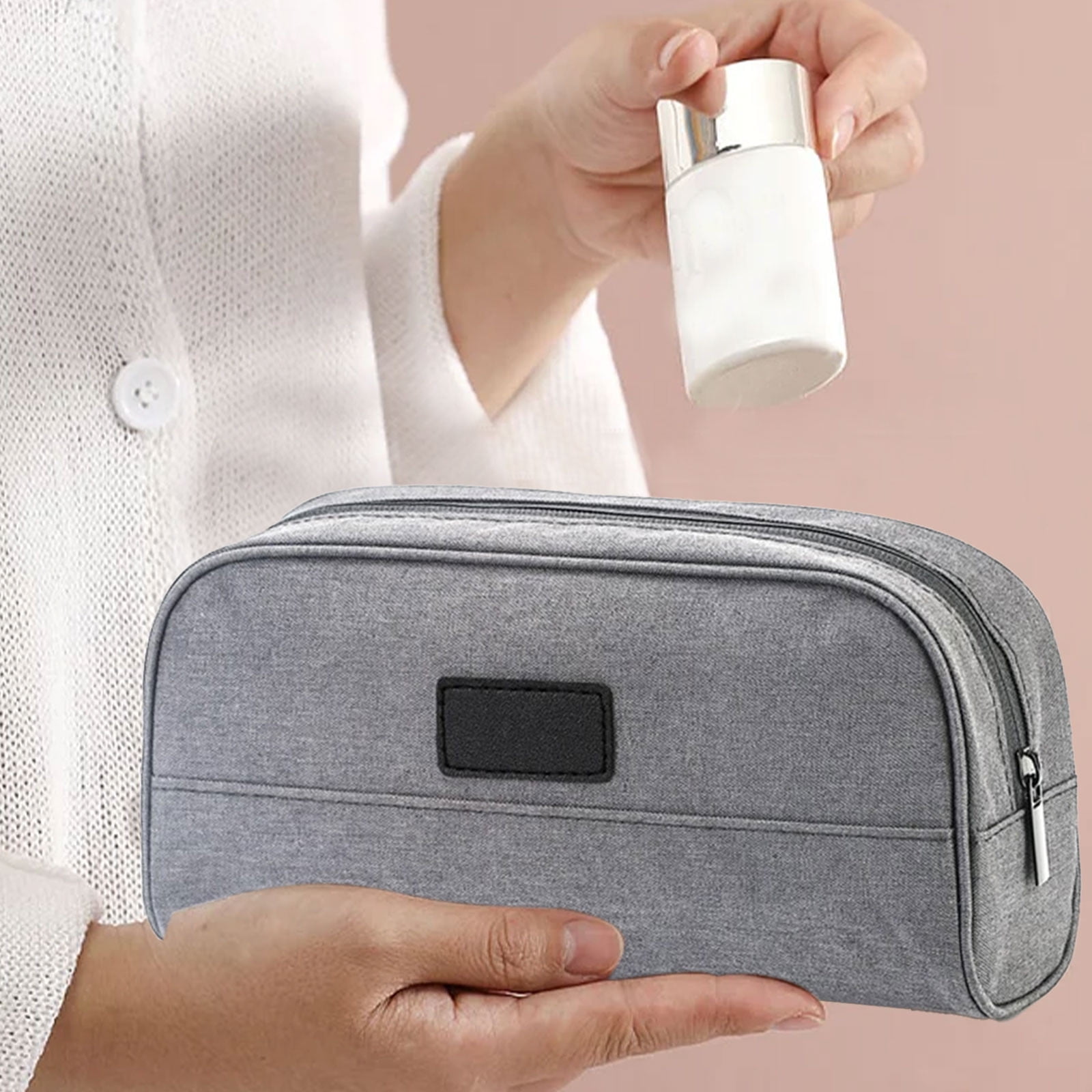 Waterproof Travel Toiletry Bag for Women & Men - Foldable Shaving Bag ...