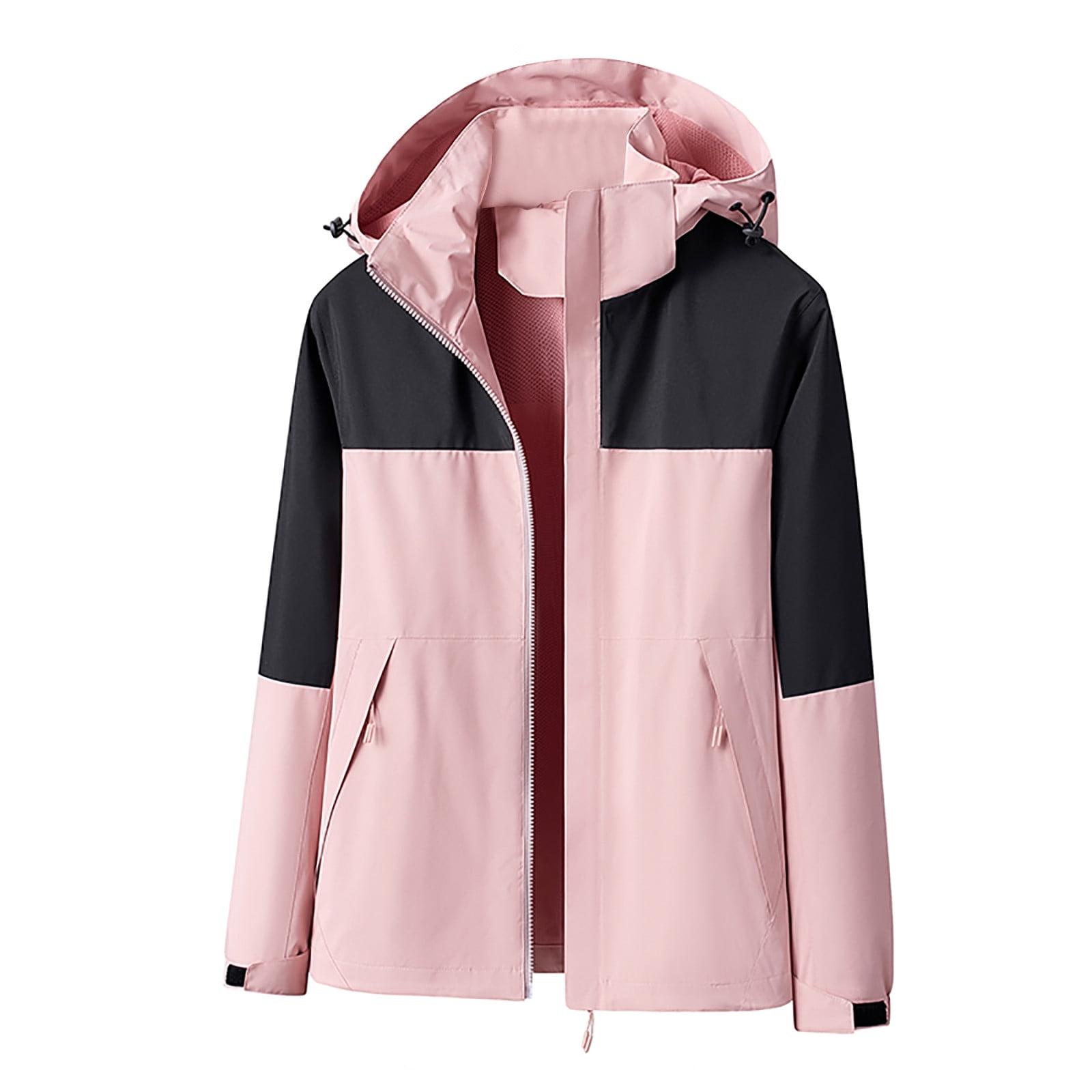 Waterproof Trench Coat,Women's Raincoats Waterproof Rain Jacket ...