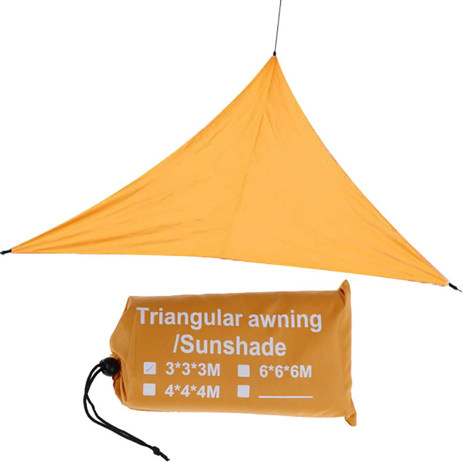 Waterproof Triangular UV Sun Shade Sail Combination Net Triangle Sun ...