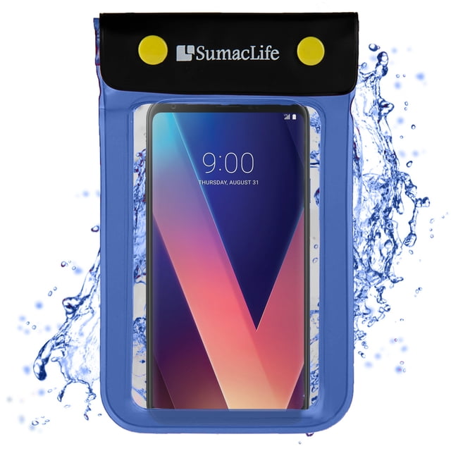 Waterproof Triple Vinyl Zip Seal Carrying Bag with Removable Lanyard ...