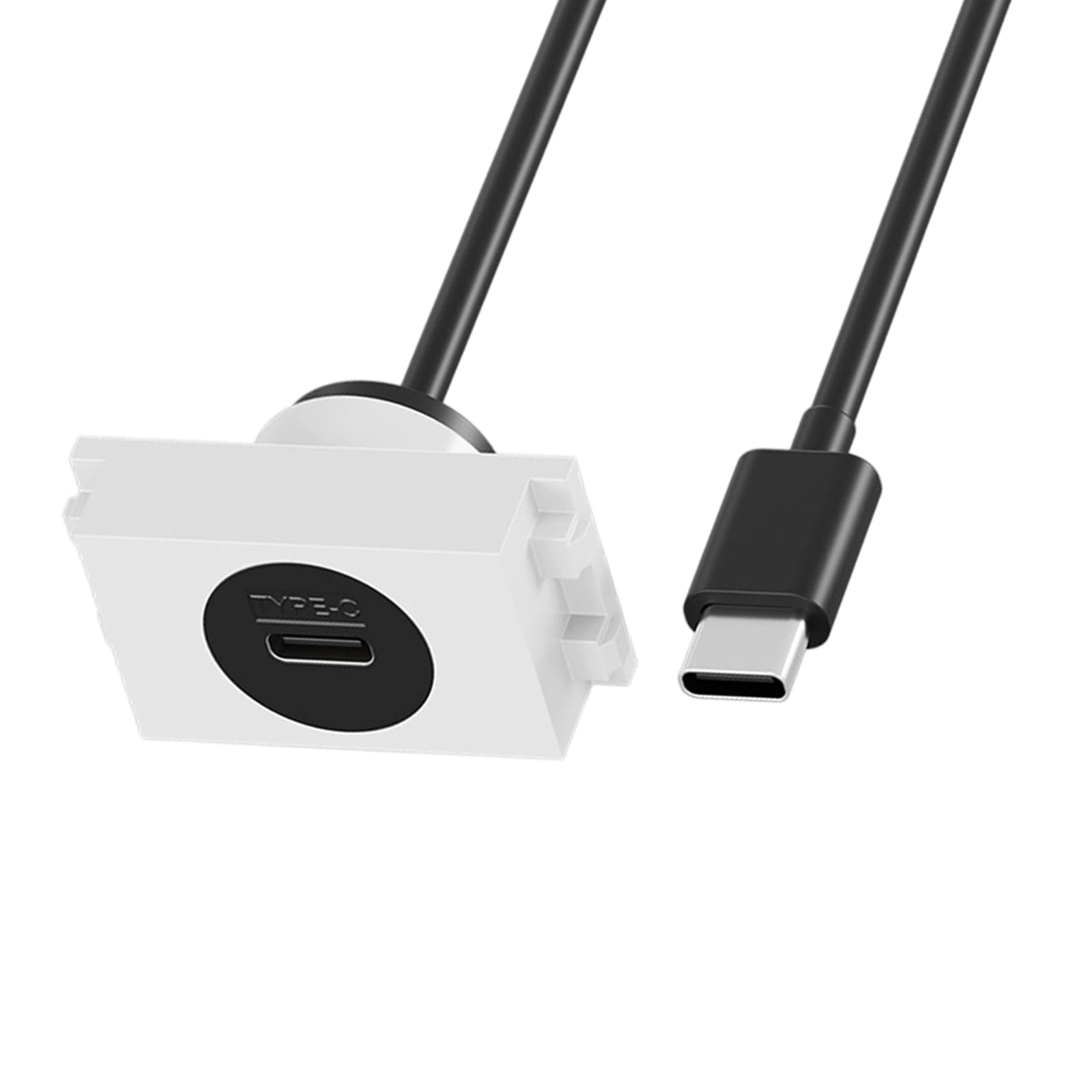 Waterproof USB C Panel Mount Cable Plug And Play Support Fast Charging ...