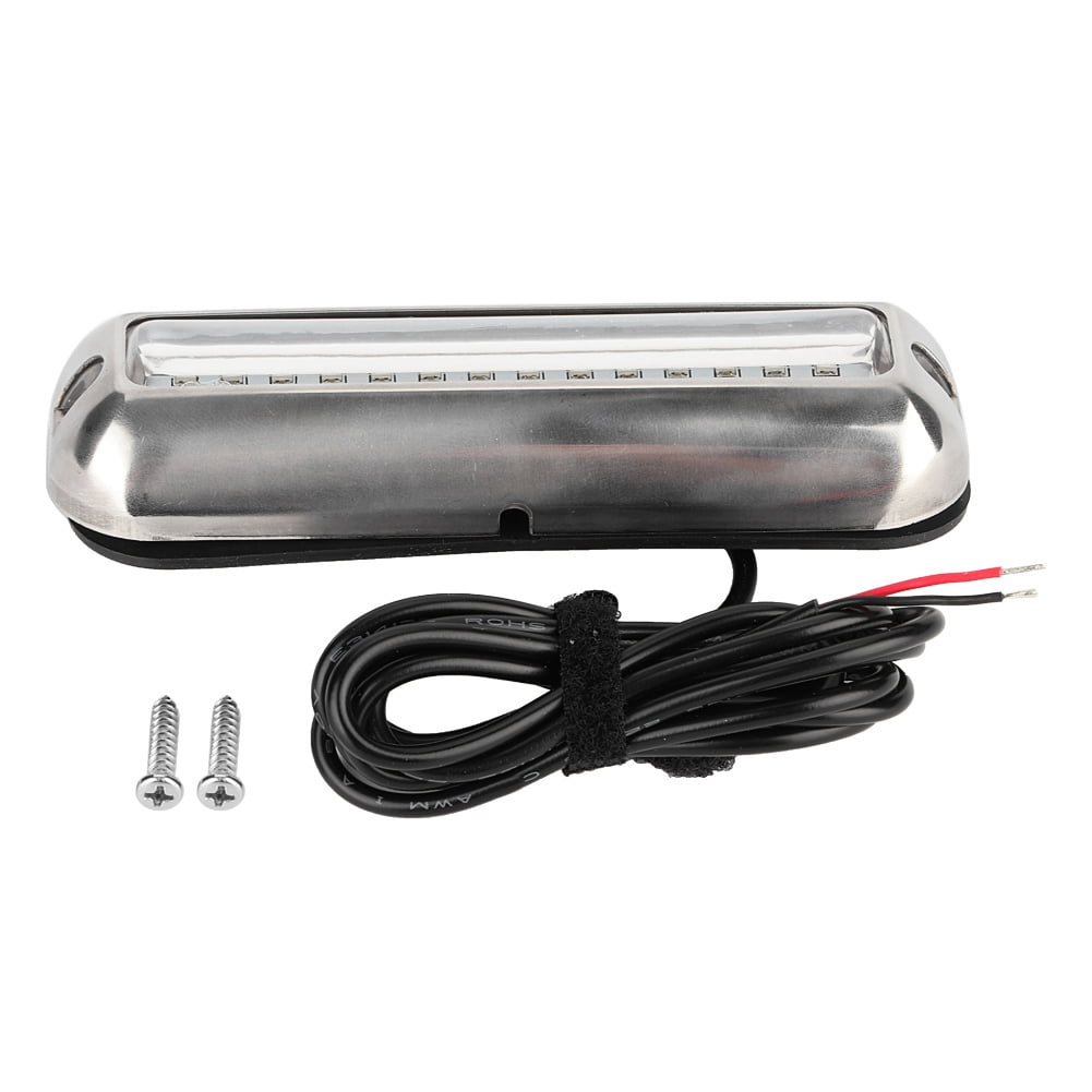 Waterproof Underwater Light, No Drilling Installation, Stainless Steel ...