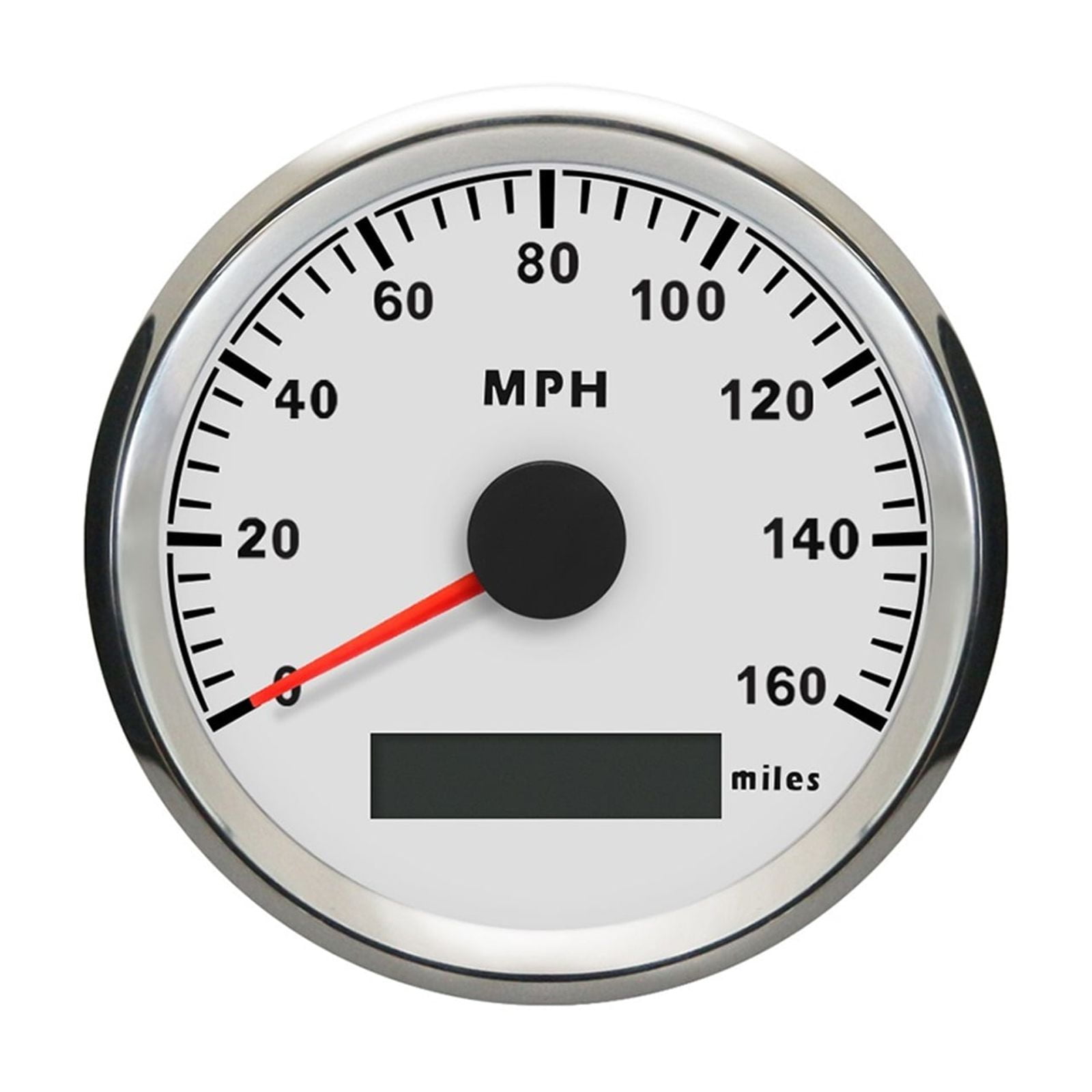 Waterproof Universal 85mm 140MPH 160MPH 200MPH GPS Speedometer Odometer ...