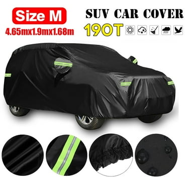 OTOEZ Universal Heavy Duty Car Cover: UV, Dustproof, Weatherproof, Full ...