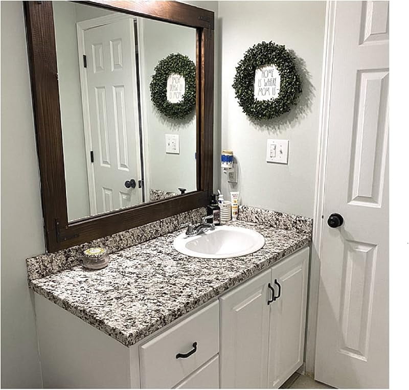 Waterproof Vinyl Countertop Cover Wrap for Kitchen and Bathroom Decor ...