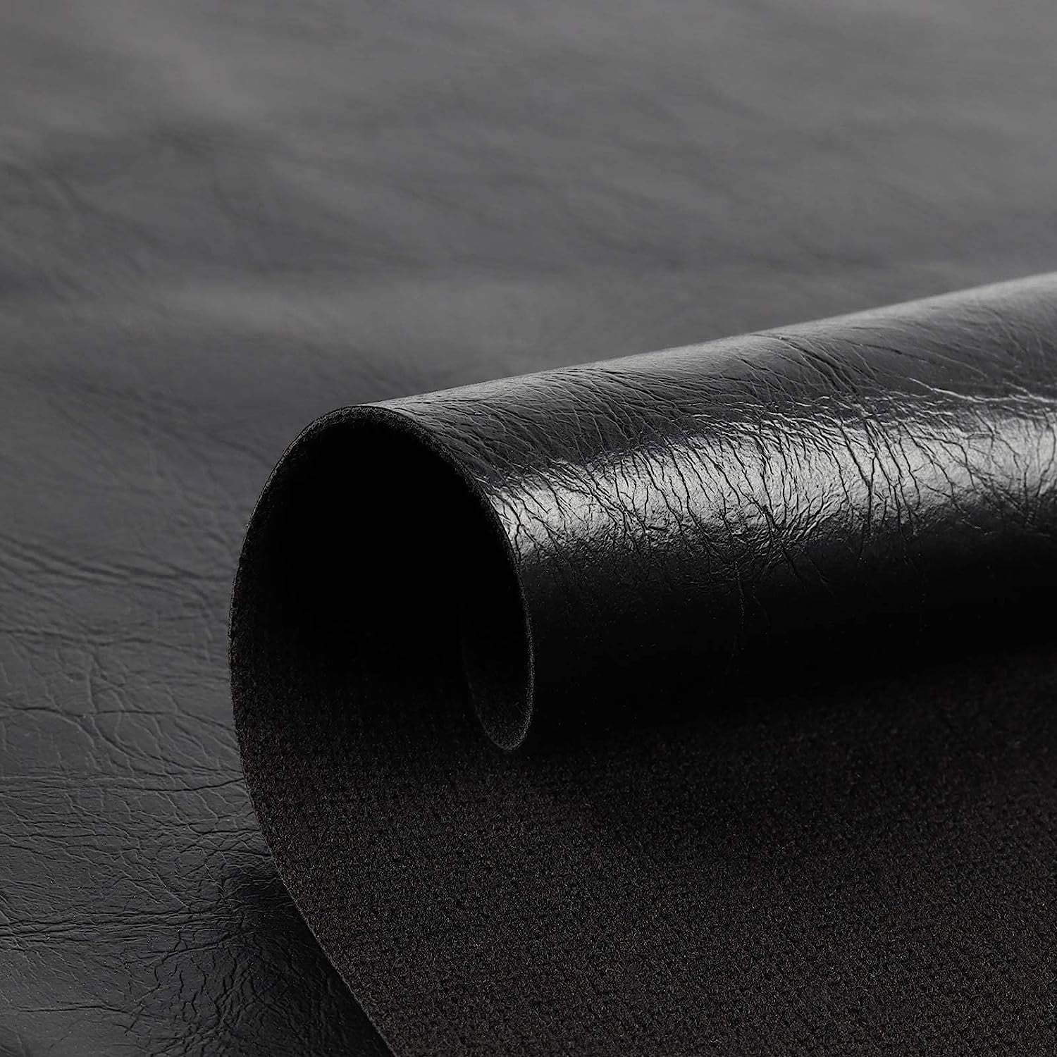 Waterproof Vinyl PU Fabric Synthetic Faux Leather Sheets 54"W 1.0mm ...