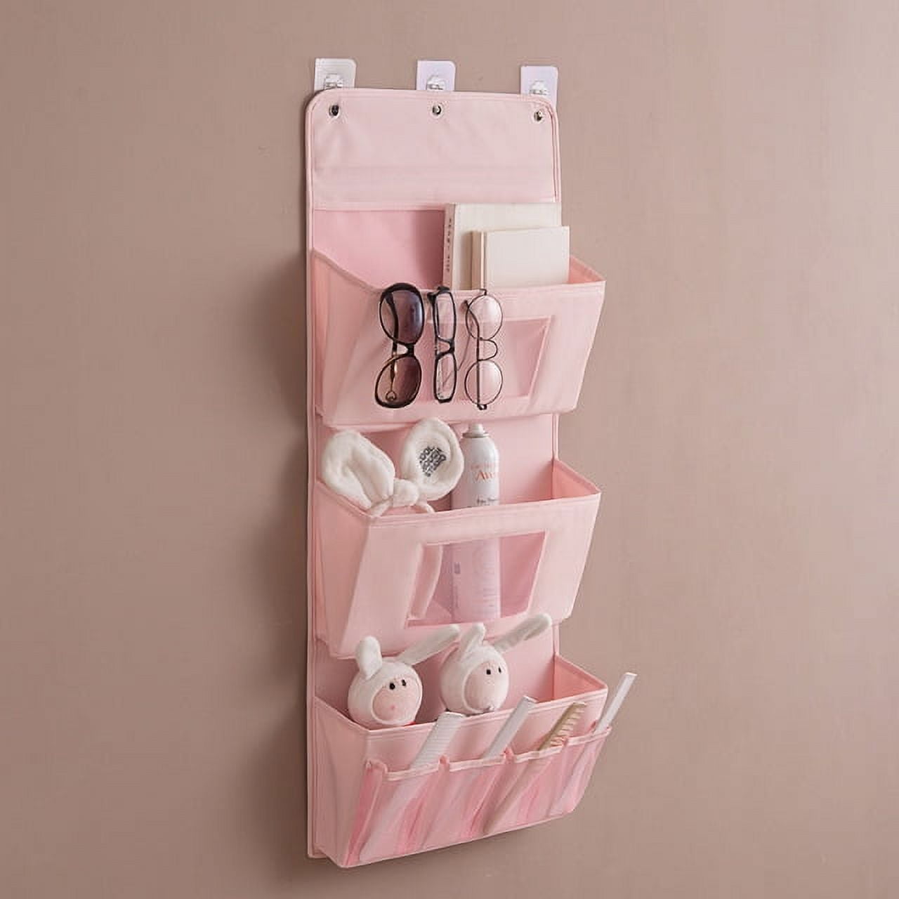 Waterproof Wall Hanging Storage Bags Wall-Mounted Multi-Layer Fabric ...