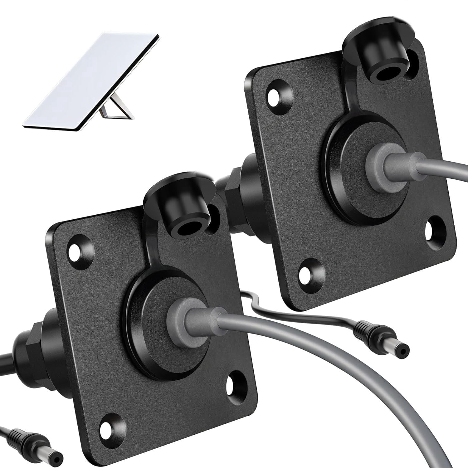 Waterproof Wall Socket Passthrough for Starlink Mini, Aluminum DC 5.5 x ...