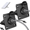Waterproof Wall Socket Passthrough for Starlink Mini, Aluminum DC 5.5 x ...