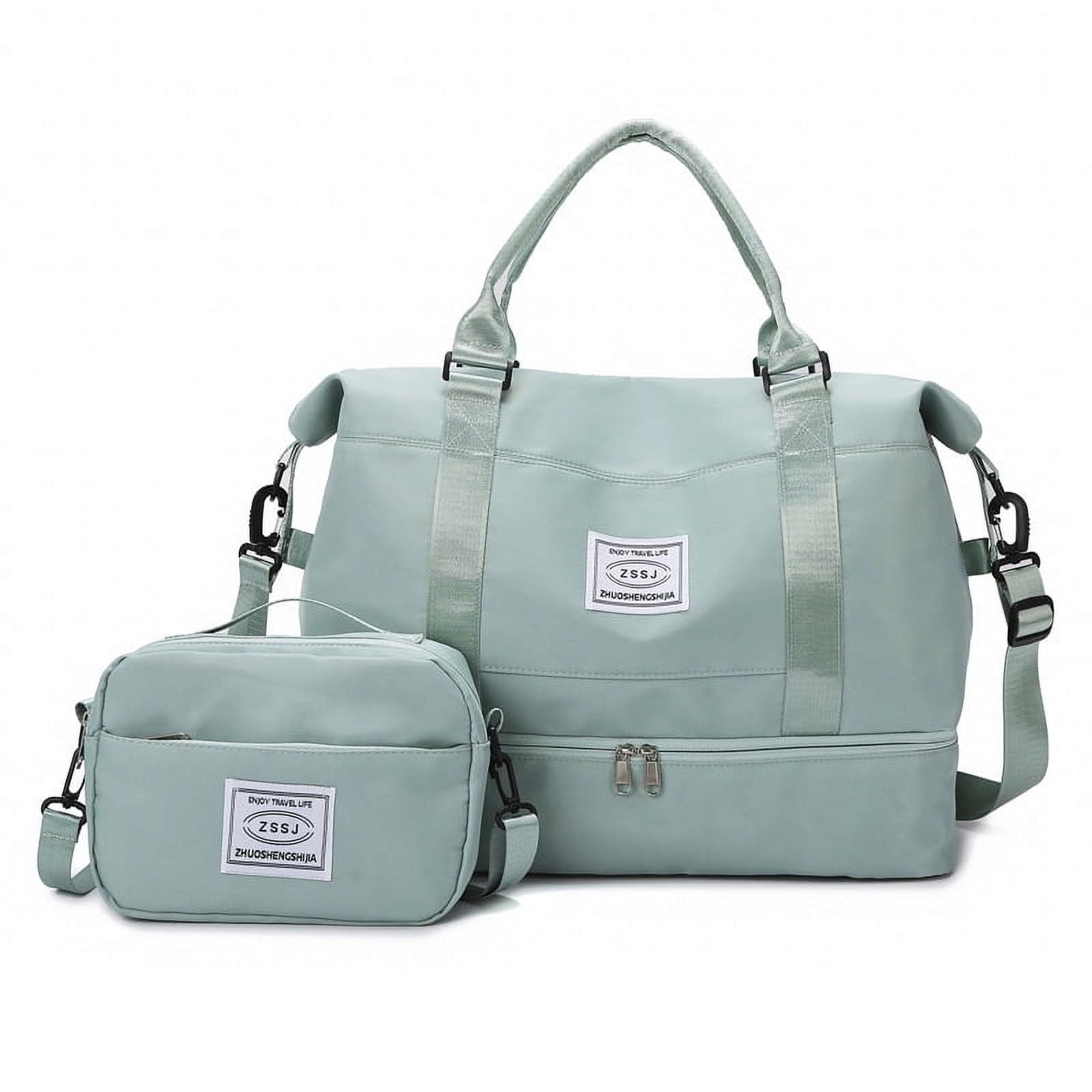 Waterproof Weekender Duffel Bag, Carry-On Travel Tote, Gym Shoulder Bag ...