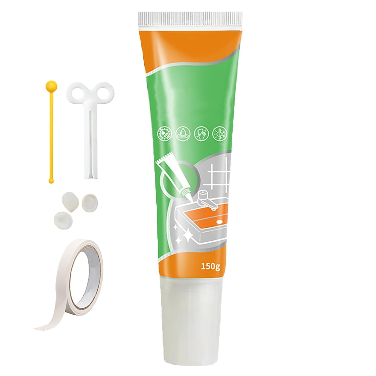 Waterproof White Grout Repair Kit,Multifunctional Waterproof White ...