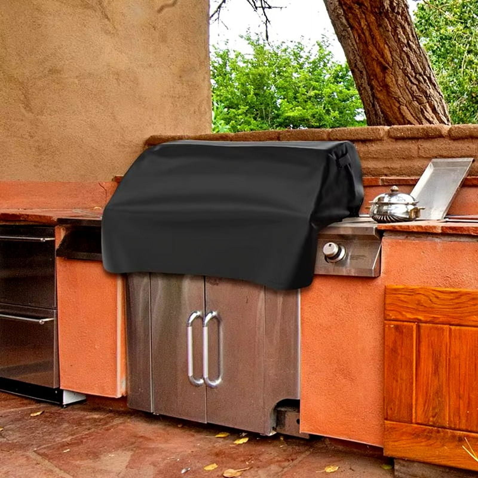 Waterproof Windproof Grill Covers for Built-in Barbecue Grill Top with ...