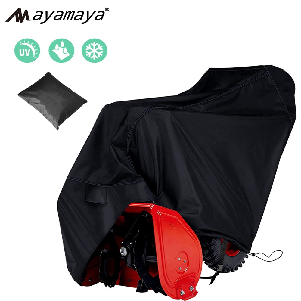 AYAMAYA Universal Snow Blower Cover, 420D Oxford, Waterproof, Windproof ...