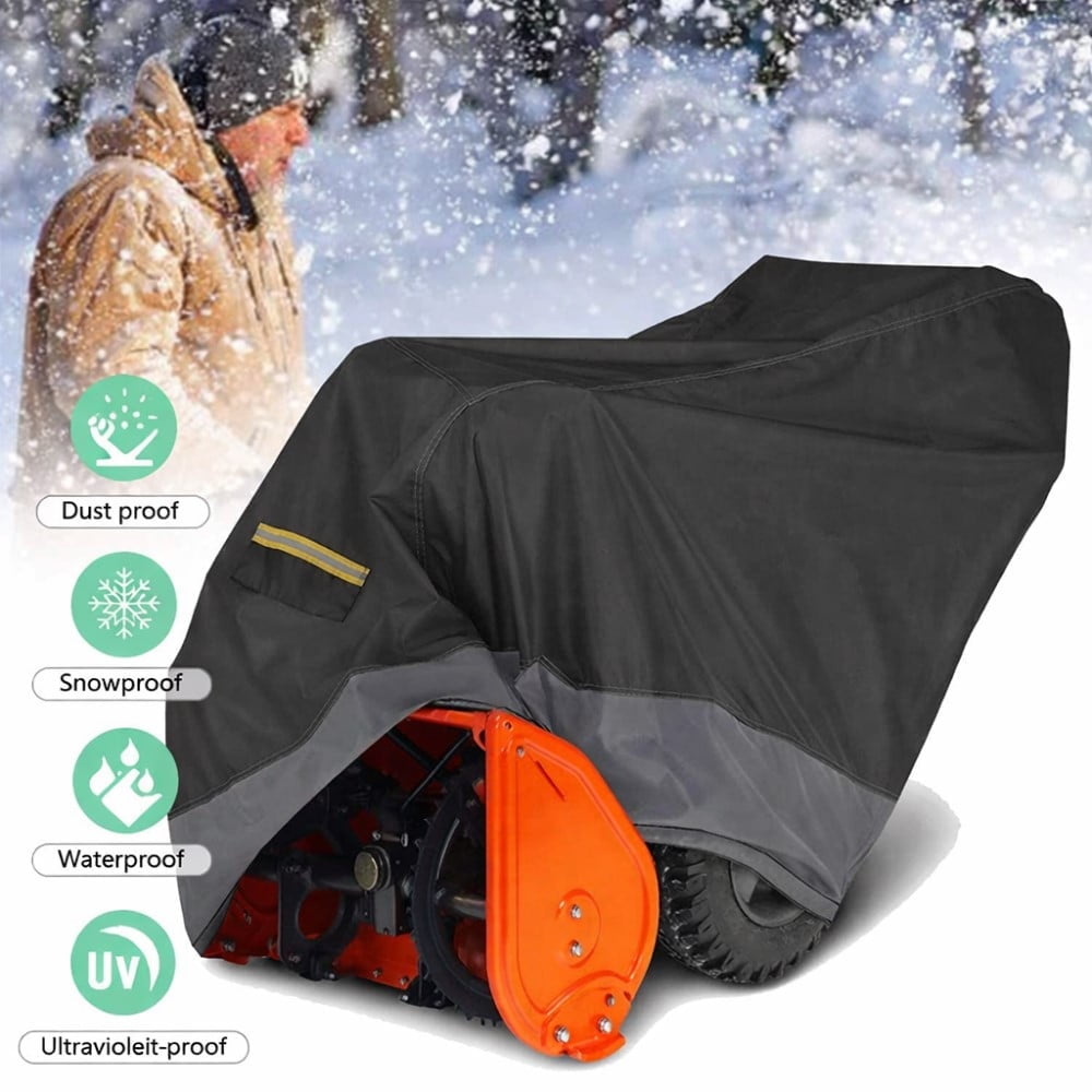 Waterproof Windproof Snow Blower Cover, AYAMAYA Snowblower Covers Heavy ...