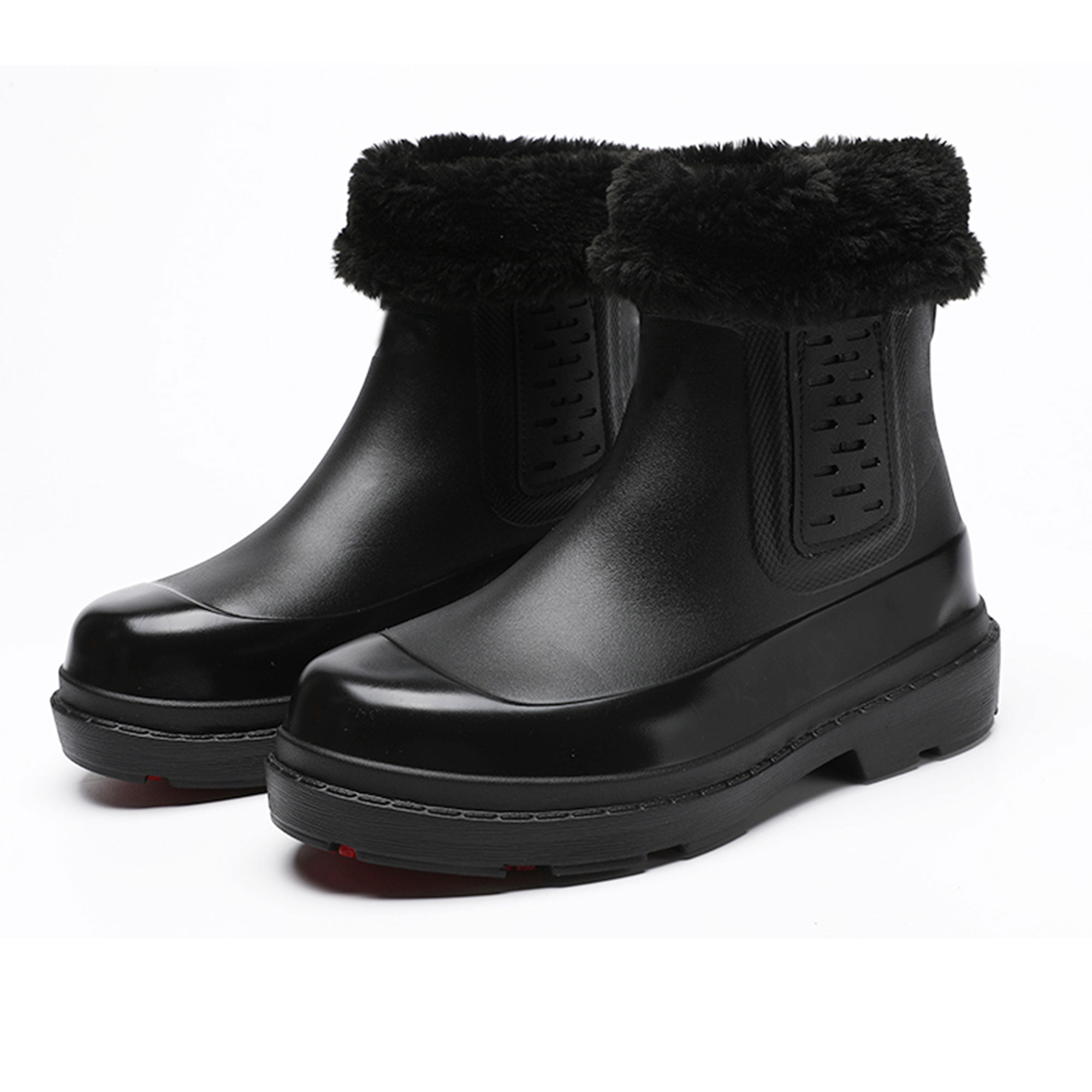 Waterproof Winter Boots Women Winter Chef Shoes Women's Plush Lined ...