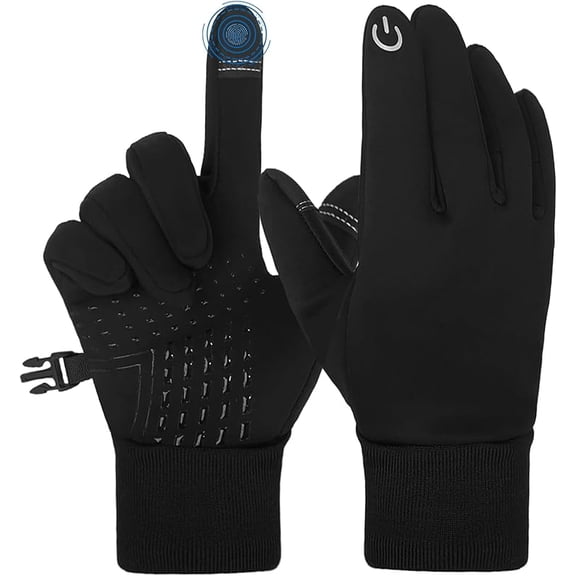 ZhyrZng Winter Warm Windproof Gloves for Men Women - Touch Screen ...