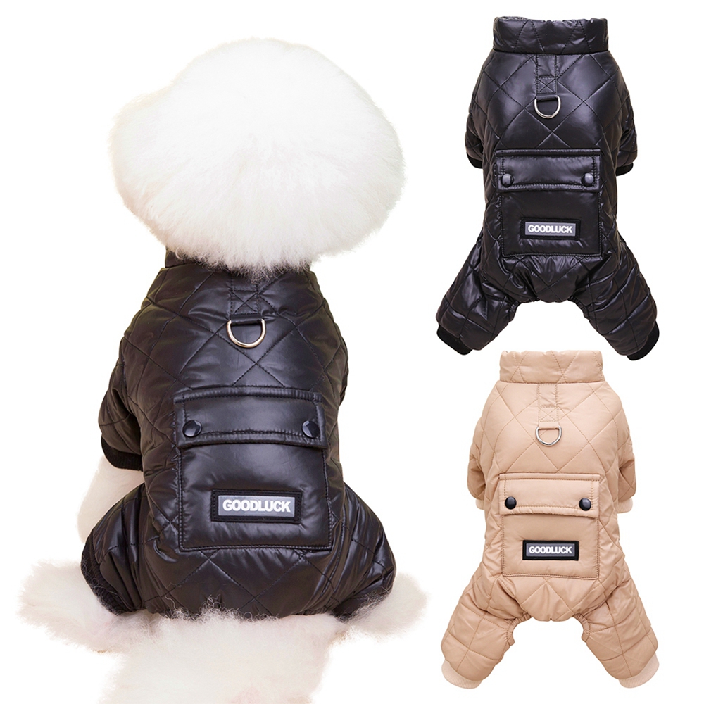 Waterproof Winter Pet Dog Clothes with D-Ring Super Warm Jacket Thicker ...